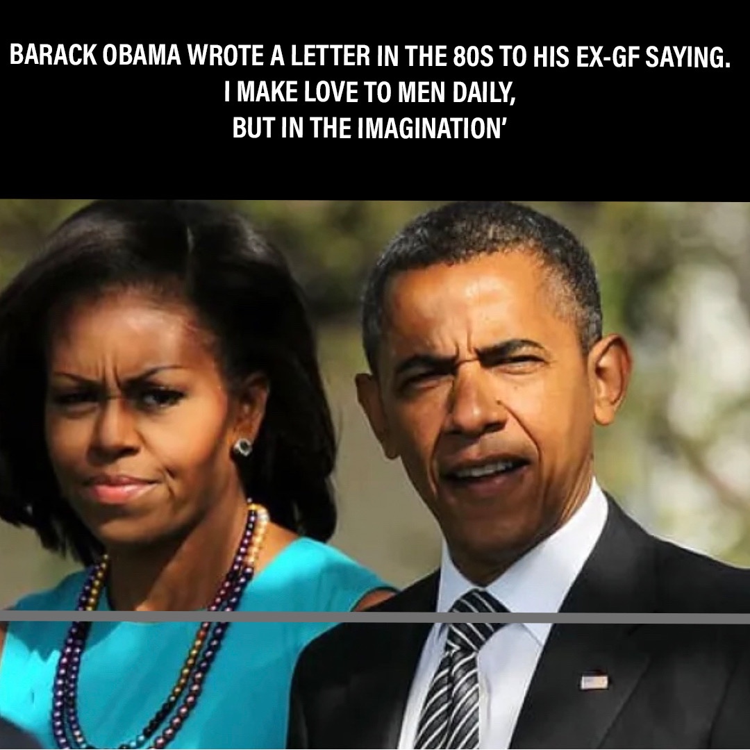 BARACK OBAMA Thinking Batty Mon Business In Letter To Ex Girlfriend ...